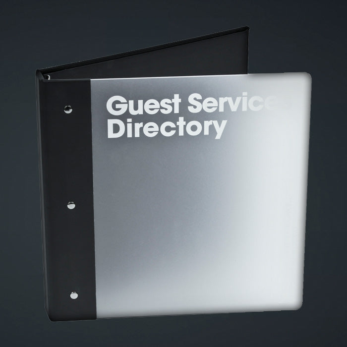 Acrylic Guest Directory – ABC