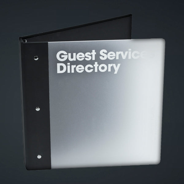 Acrylic Guest Directory – ABC